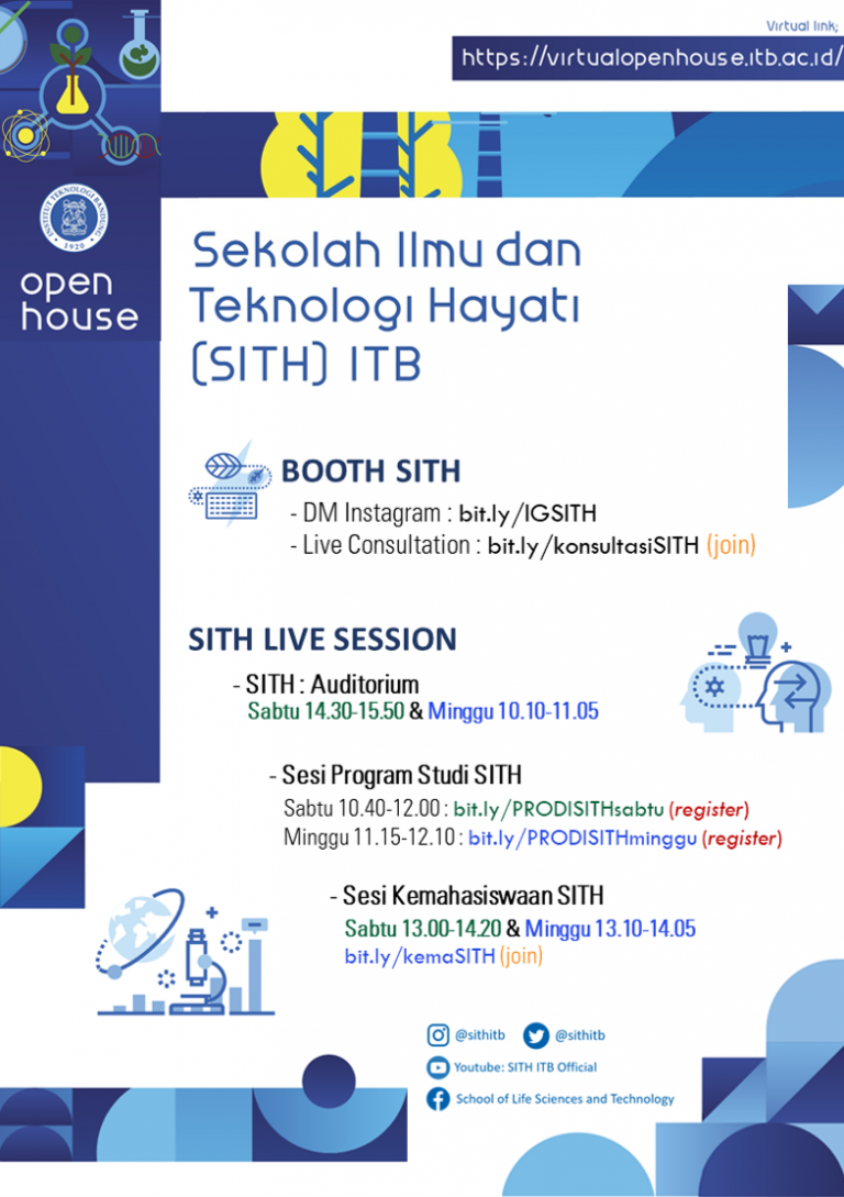 Virtual Open House ITB 2021 – Program Studi Sarjana Mikrobiologi SITH-ITB
